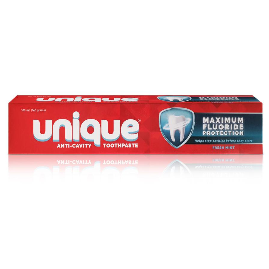 Unique Toothpaste Fresh Mint Flavor White 100ml | Shopee Philippines