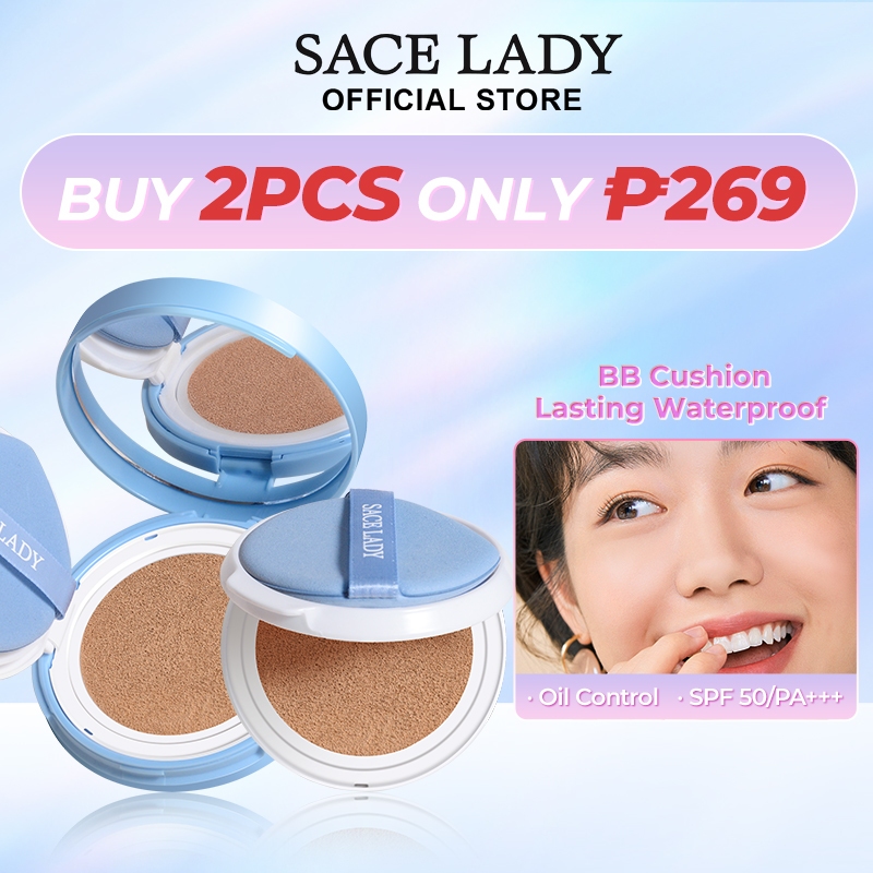 SACE LADY BB Cream Matte Cushion Foundation Waterproof Lock Makeup Oil ...