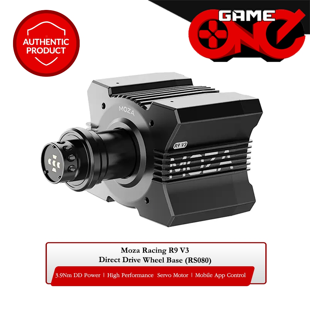 Moza Racing R9 V3 Direct Drive Wheel Base (RS080) | Shopee Philippines