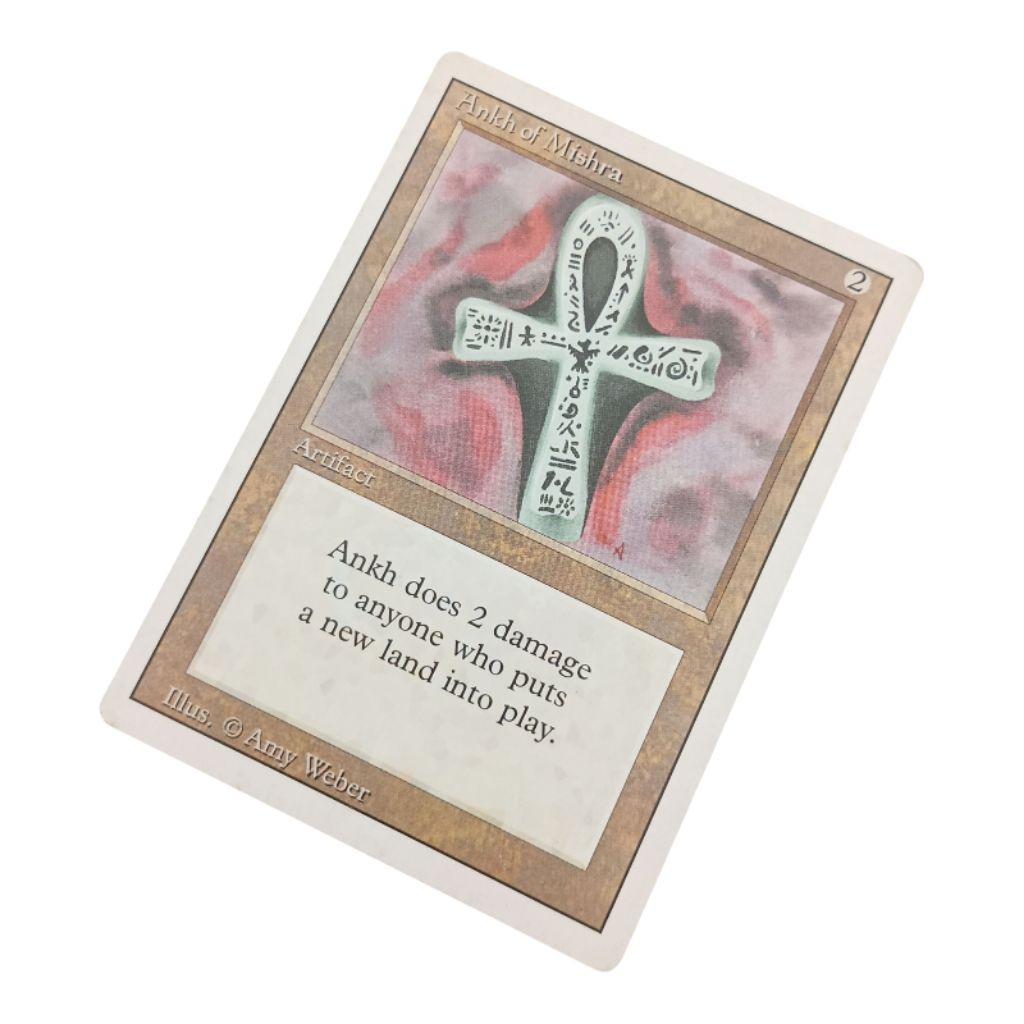MTG Card ANKH OF MISHRA Magic the Gathering Trading Card Game Colorless ...
