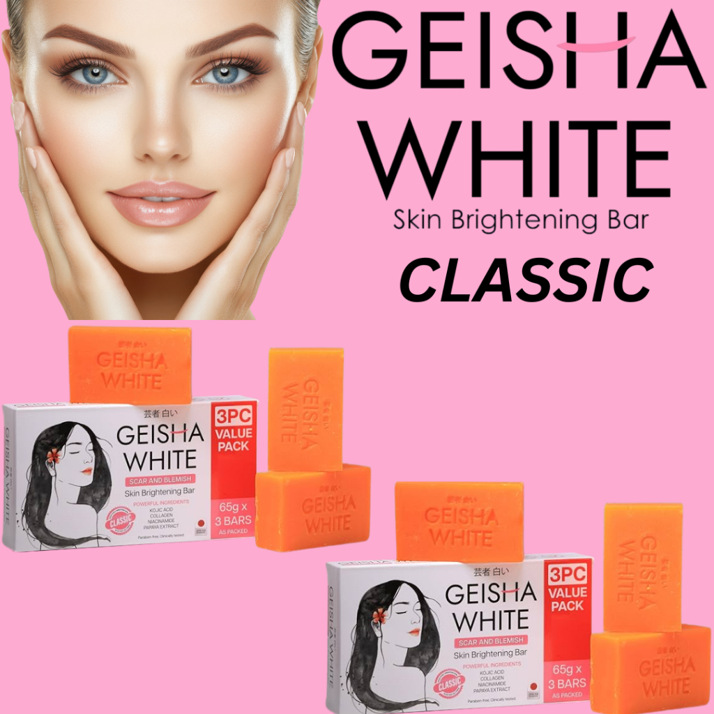 Geisha White Classic Skin Brightening Bar 65g | Shopee Philippines