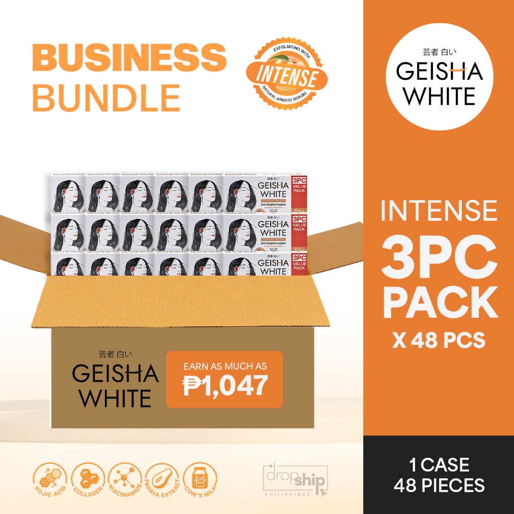 [BUSINESS BUNDLE 48 PCS PER CASE] Intense Exfoliating Kojic Bar 65g x 3PC PACK | Shopee Philippines