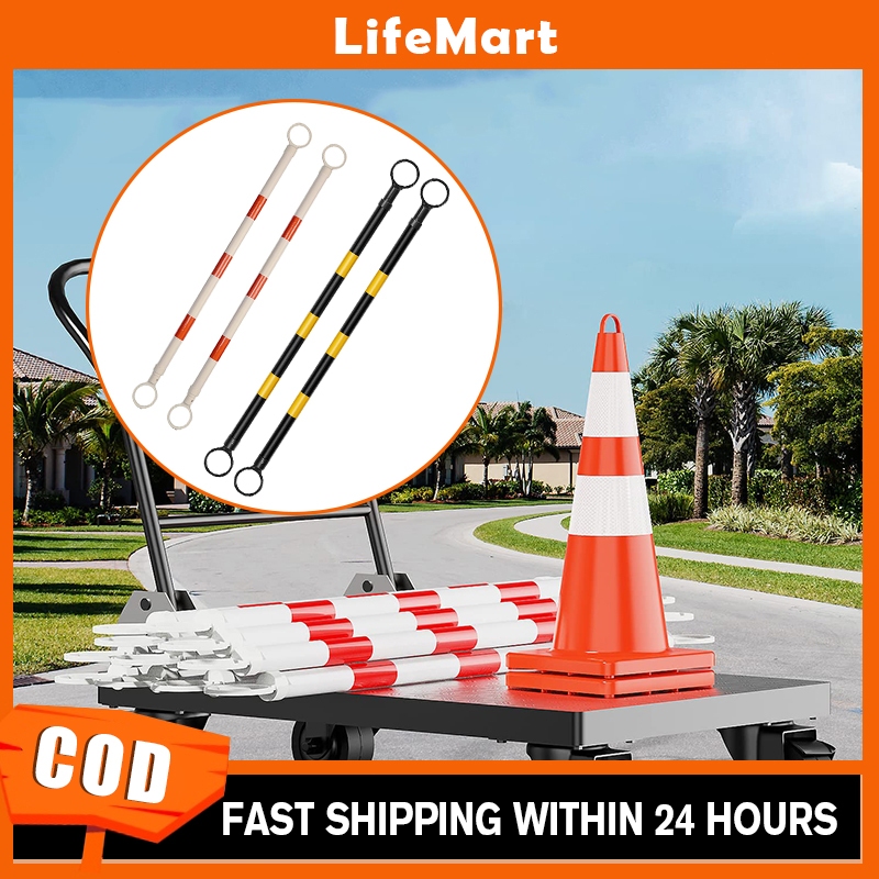 2 Meter Retractable Traffic Cone Bar Safety Cone Bar For Driving ...