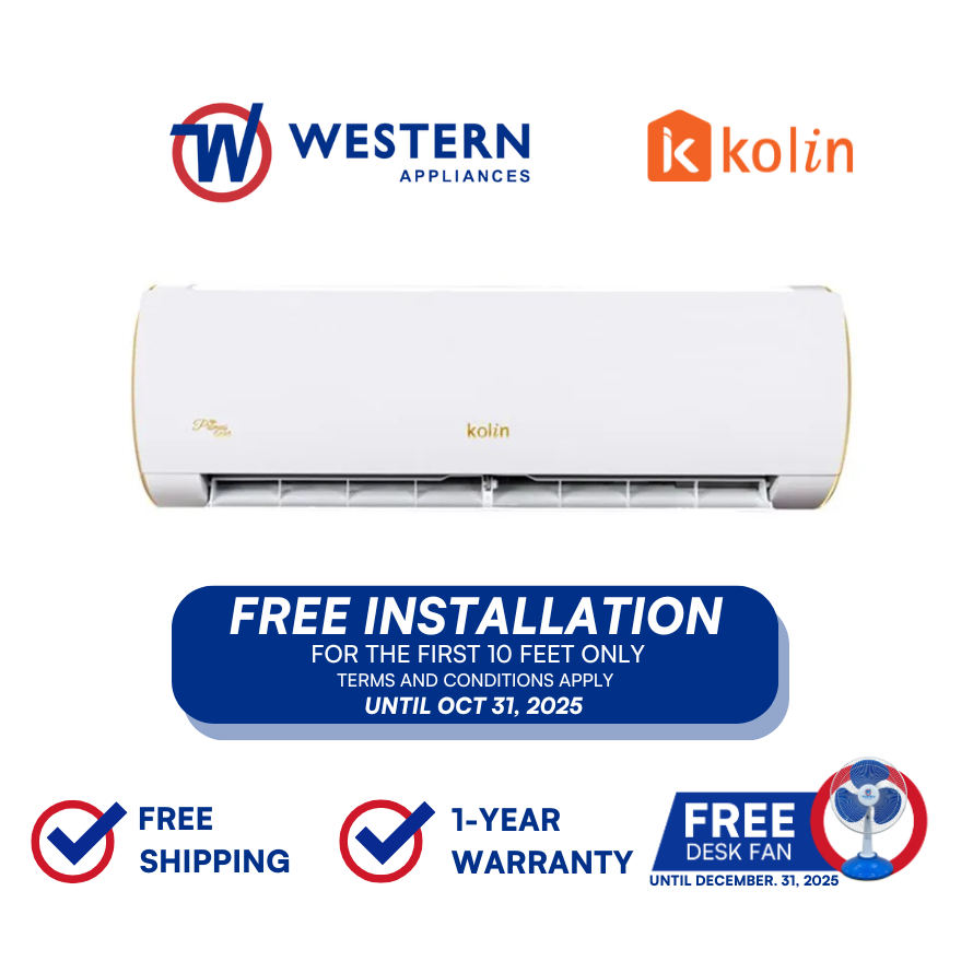 Kolin 3.0HP Full DC Inverter, Split Type Air Conditioner ...