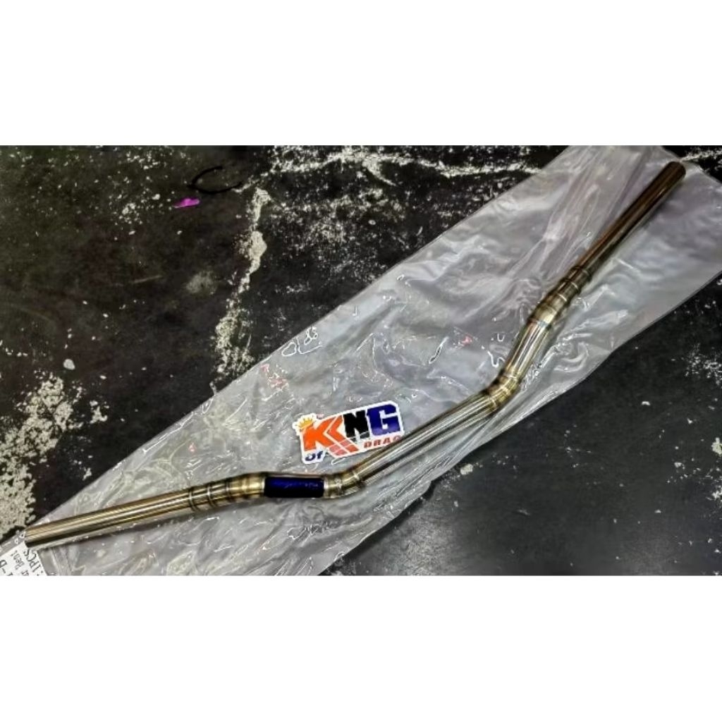 MYTHZKING | KING OF DRAG TITANIUM HANDLE BAR WITH EMBLEM FOR NMAX AND ...