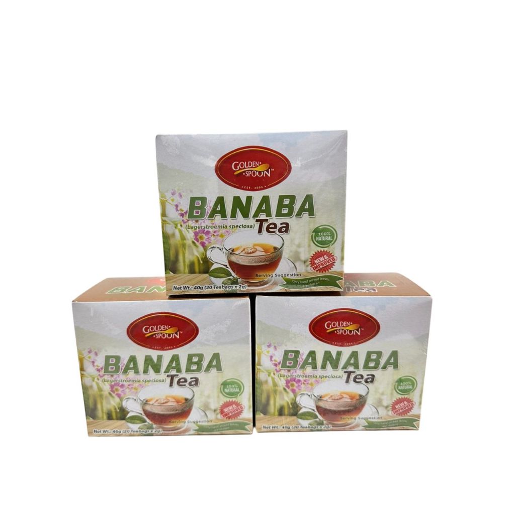 Golden spoon Banaba Tea 40g | Shopee Philippines