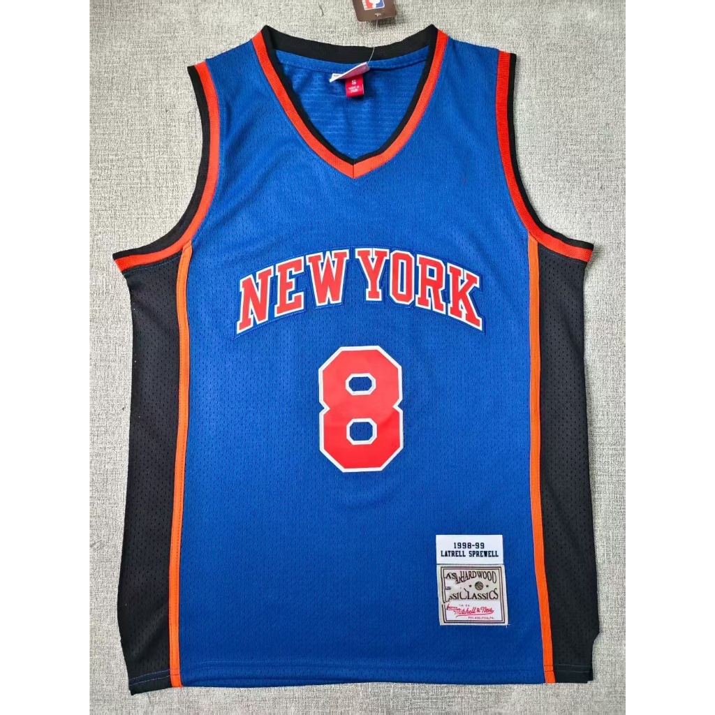 Vintage New York Knicks Latrell Sprewell #8 Jersey | Shopee Philippines
