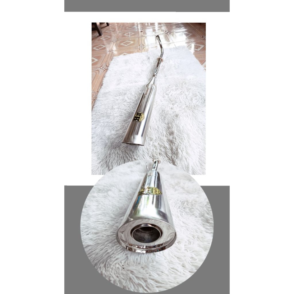 H2 Power Pipe for Wave 100/110 51mm | Shopee Philippines