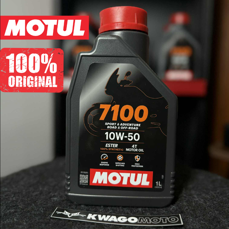 MOTUL 7100 Fully synthethic 10W-50 1 Liter | Shopee Philippines