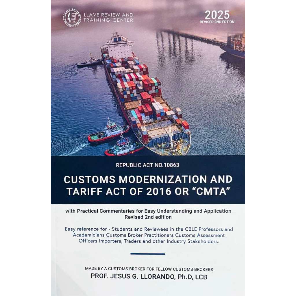 Customs Modernization and Tariff Act of 2016 or "CMTA" 2025 Revised 2nd ...