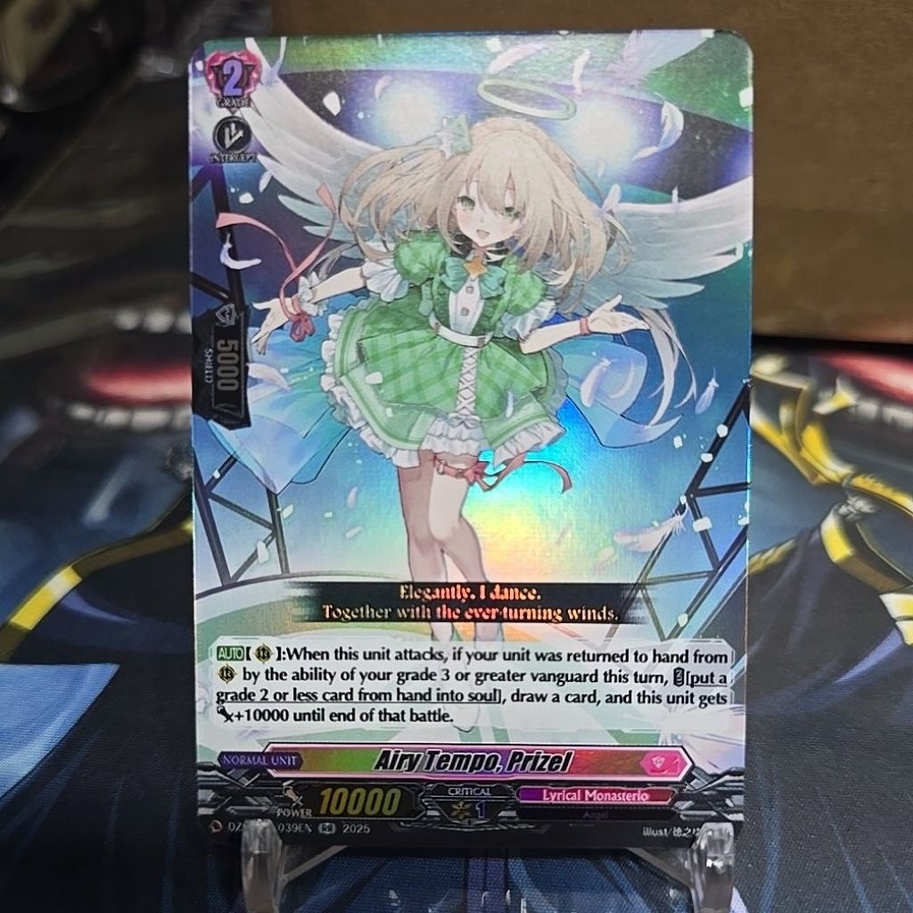 AIRY TEMPO, PRIZEL RR DZBT08 CARDFIGHT VANGUARD ENGLISH | Shopee ...