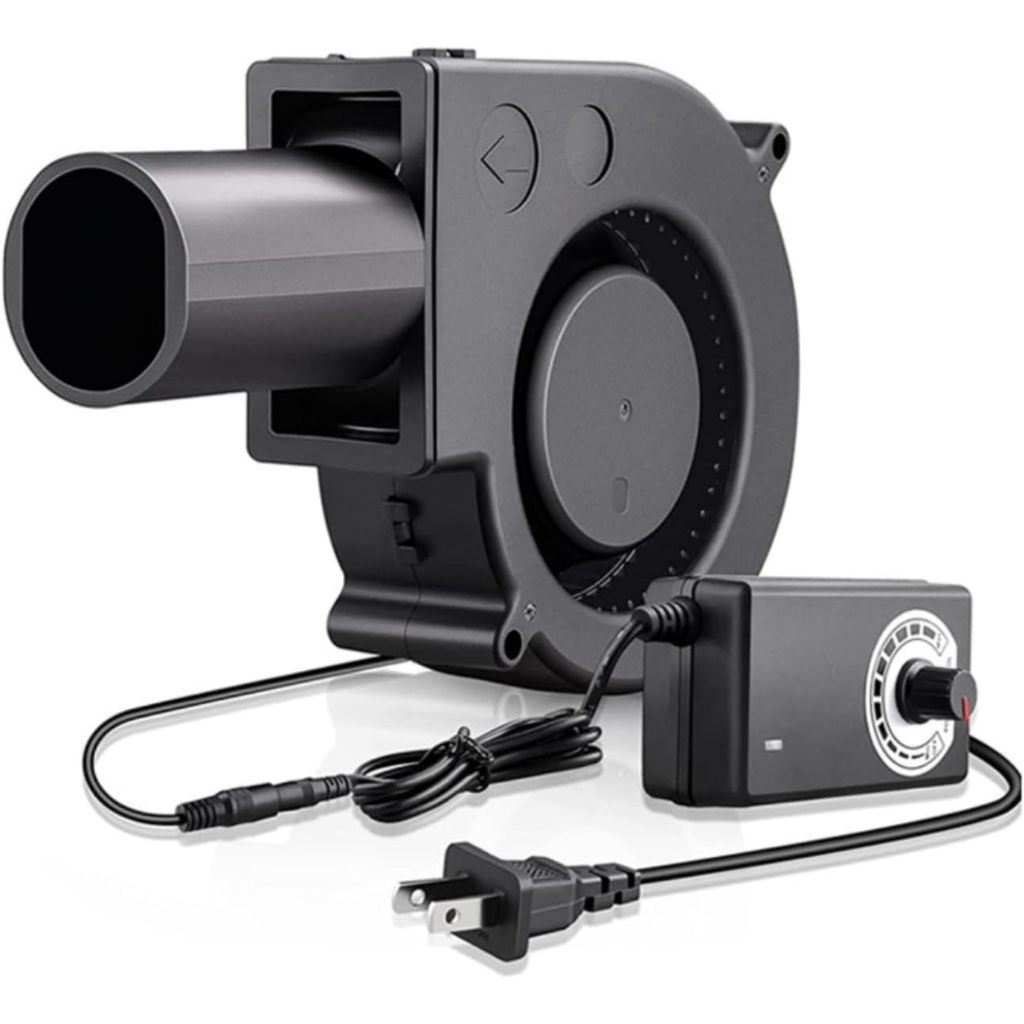 Outdoor Camping BBQ Blower, Electric Heat Gun Blower, Portable Air ...