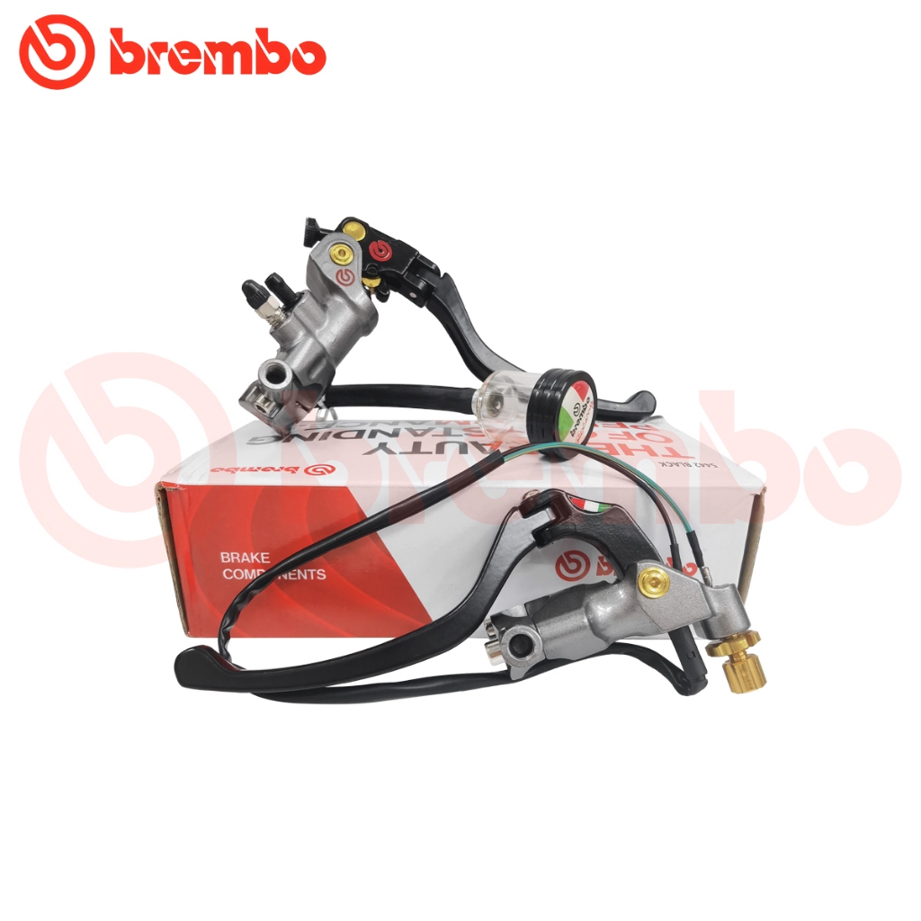 Brembo Brand Brake Master Pump With Transformer Single Tank Universal ...
