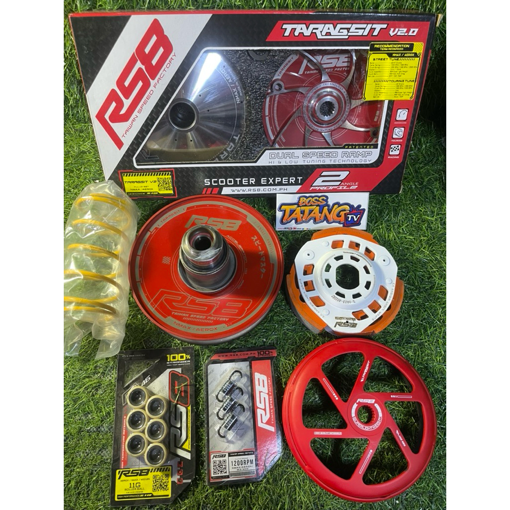 RS8 FULL CVT SET for Nmax/Aerox | Shopee Philippines