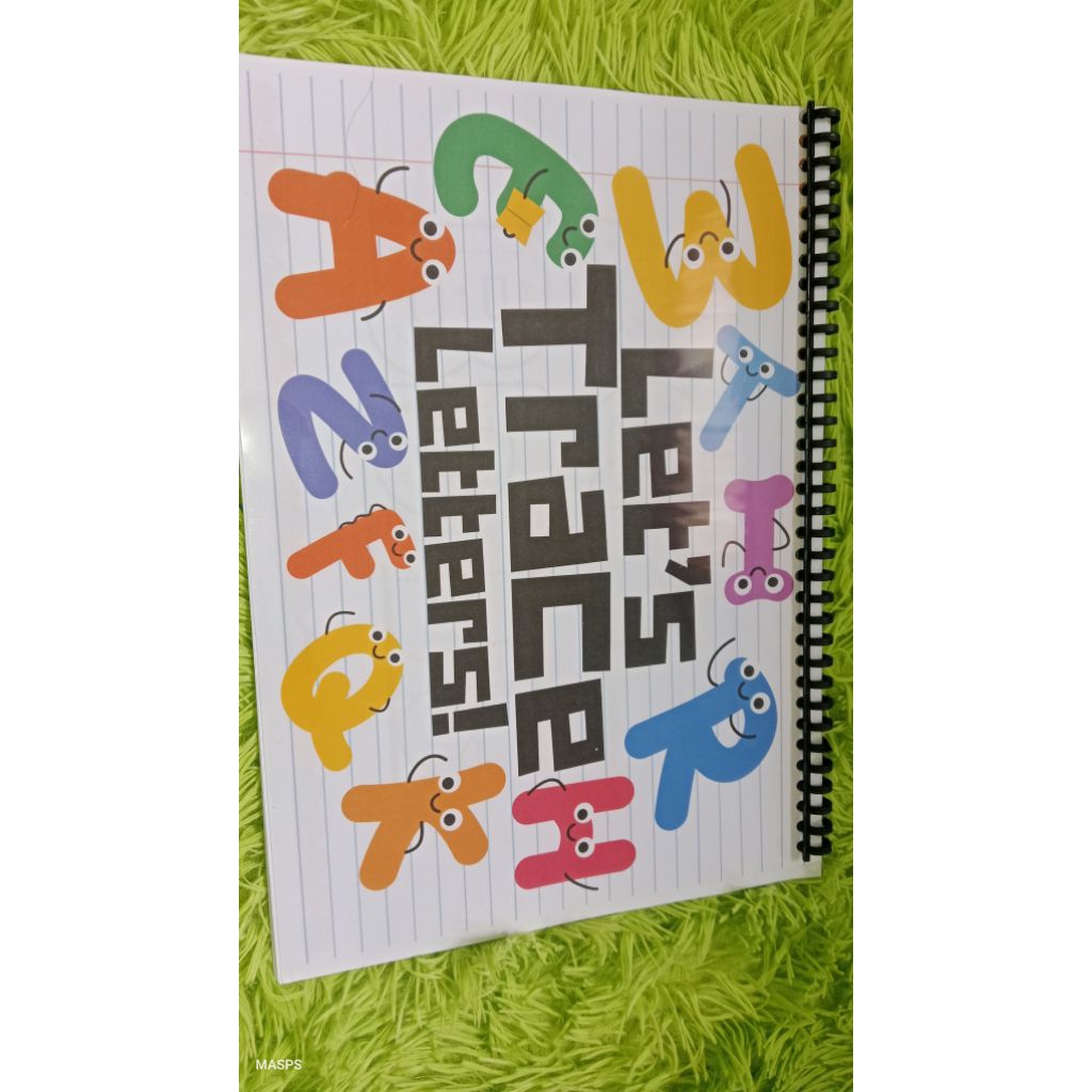 A4 Tracing Letters Worksheet/Learning Materials for Kids | Shopee ...