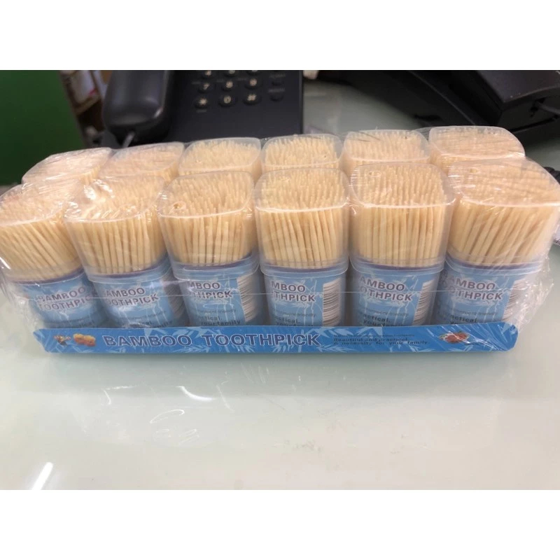 BAMBOO TOOTHPICK WITH CASE PER PACK BIG/SMALL | Shopee Philippines