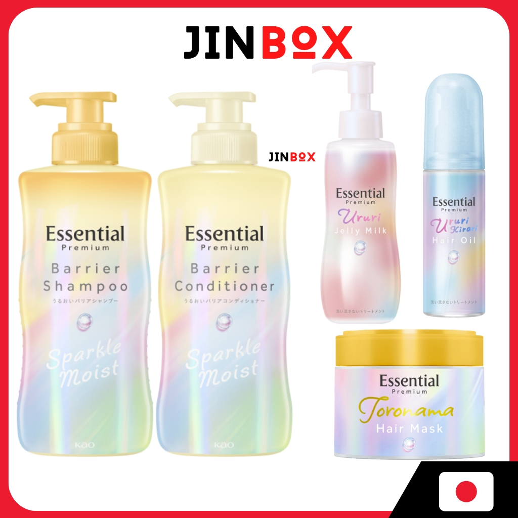 KAO Essential Premium Moisture Barrier [Sparkle Moist] Shampoo ...