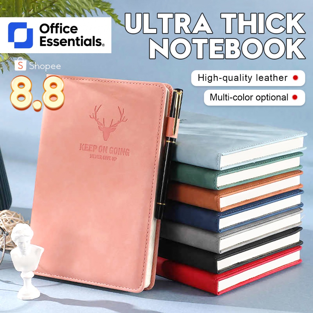 200/160Pages A5 Notepad Thick Notebook For College Students Writing ...