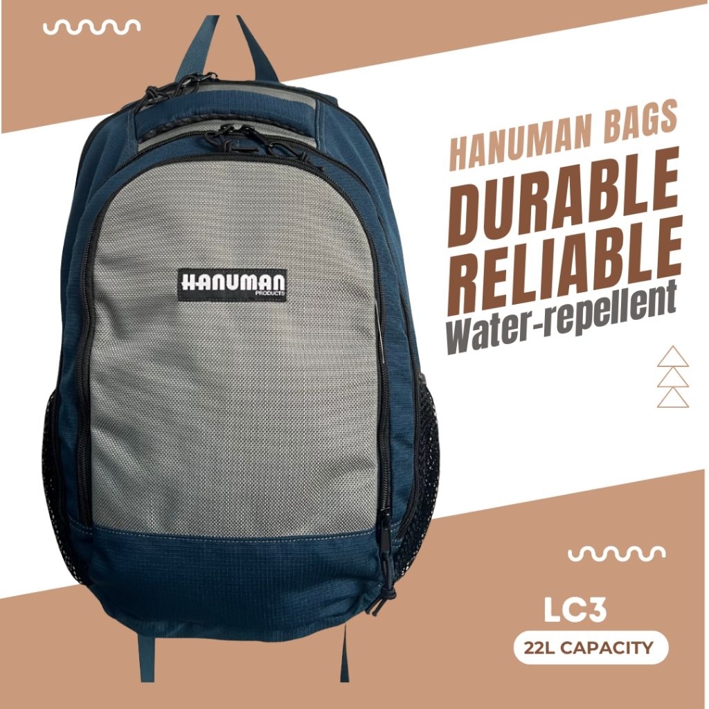 Hanuman Laptop bag for School Work and Travel Backpack Heavy-duty ...