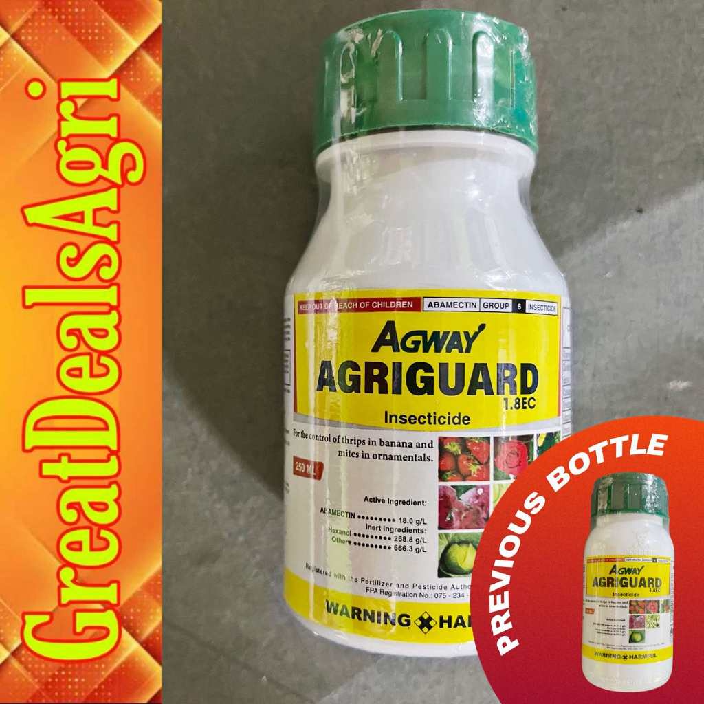 AGRIGUARD (250 mL) 1.8EC ABAMECTIN ins BY AGWAY | Shopee Philippines