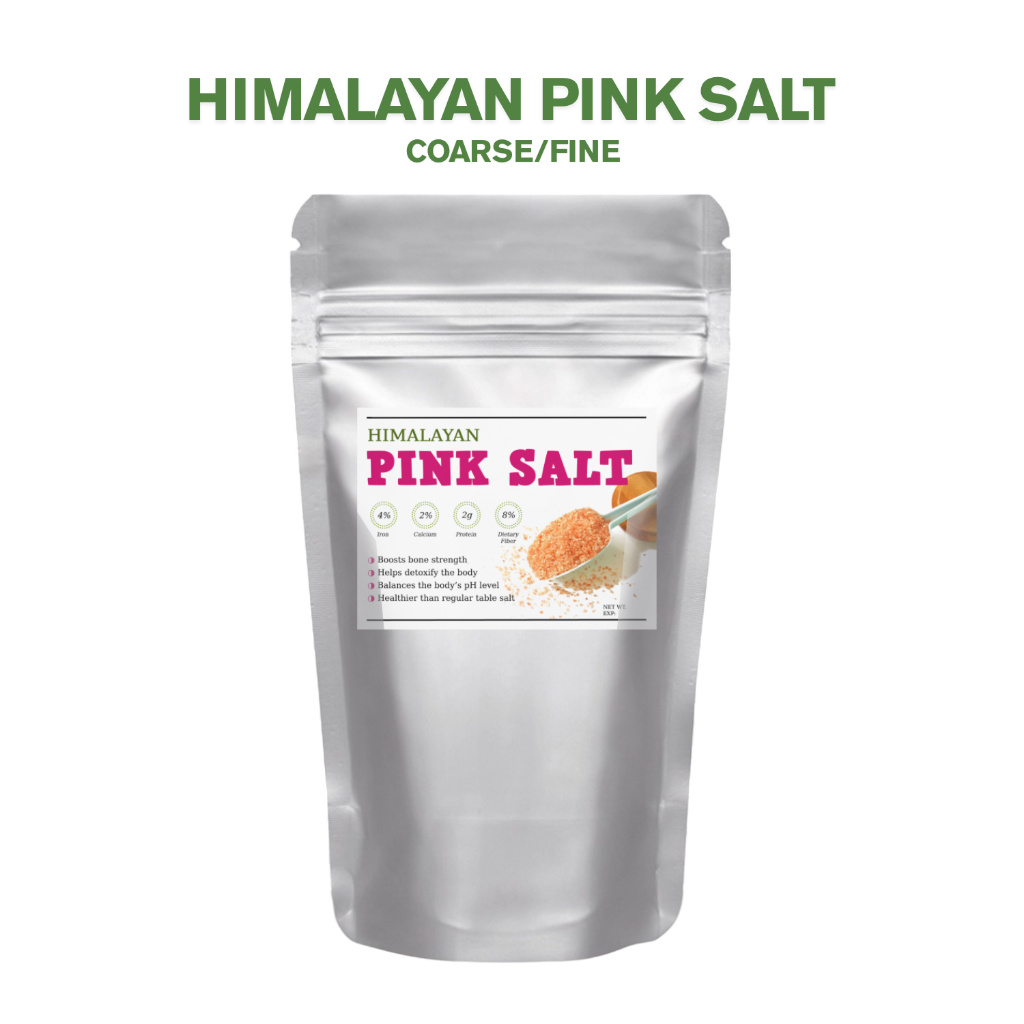 Zenfiber Organiques Himalayan Pink Salt - Fine/Coarse - 250g | Shopee ...