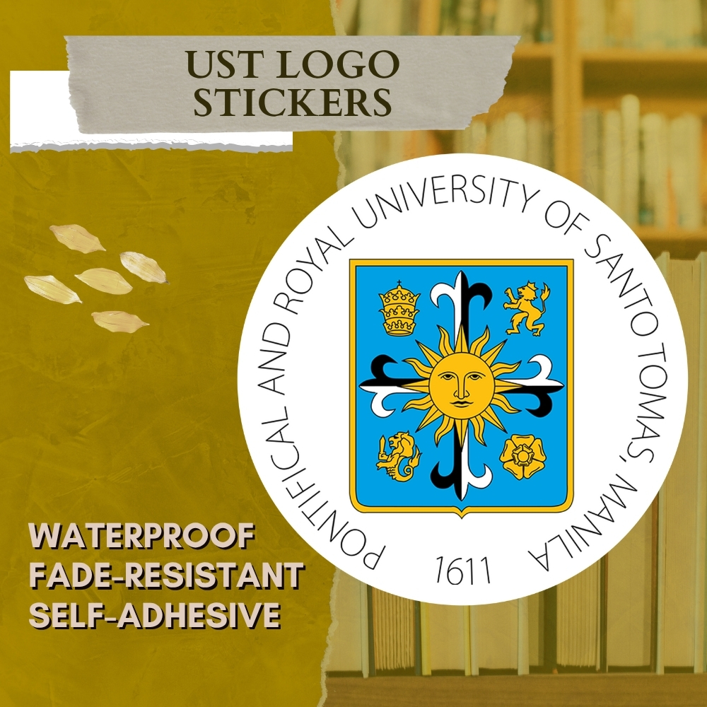 University of Santo Tomas UST School Logo Sticker for Cellphone, Laptop ...