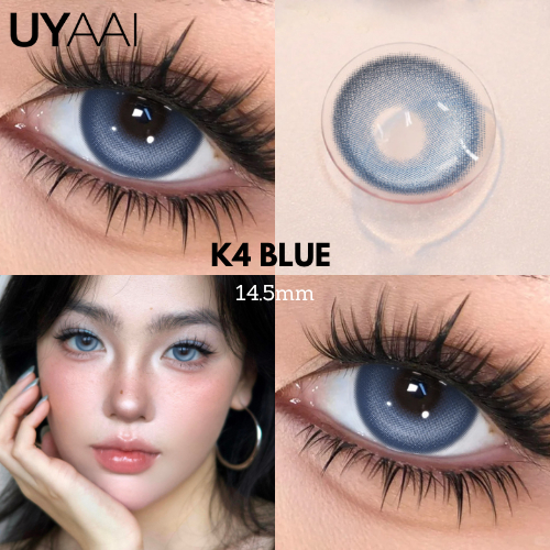 【Buy1 Get2】UYAAI 2Pcs Soft Contact Lens Set K4 Series with Solution ...