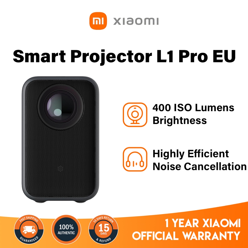 【New】Xiaomi Smart Projector L1 Pro 1080p Physical Resolution 120 Inch ...