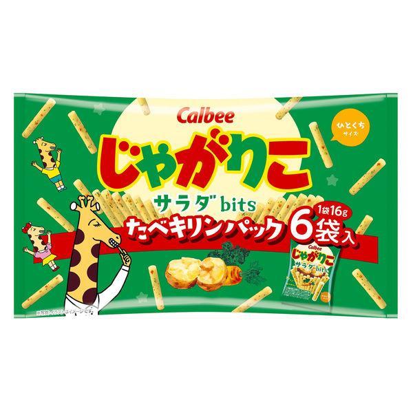 POTATO SNACKS Jagariko Salad Bits Tabekirin Pack 96g [16g x 6 packs ...