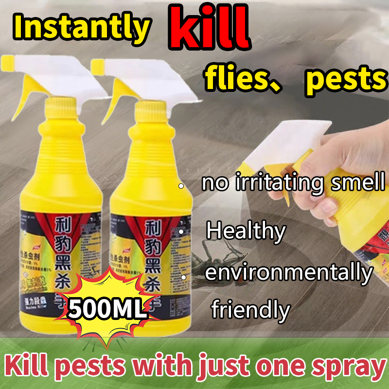 Fly Spray Killer Killing Bait Effective Fly Killer 500ML Safe Non-toxic ...