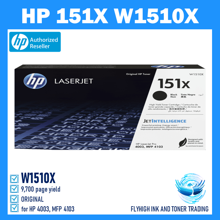 HP 151X Original HIGH YIELD TONER Cartridge for HP 4003, MFP 4103 ...