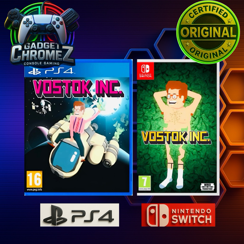 Vostok Inc. | PS4 / Nintendo Switch Game | BRANDNEW | Shopee Philippines