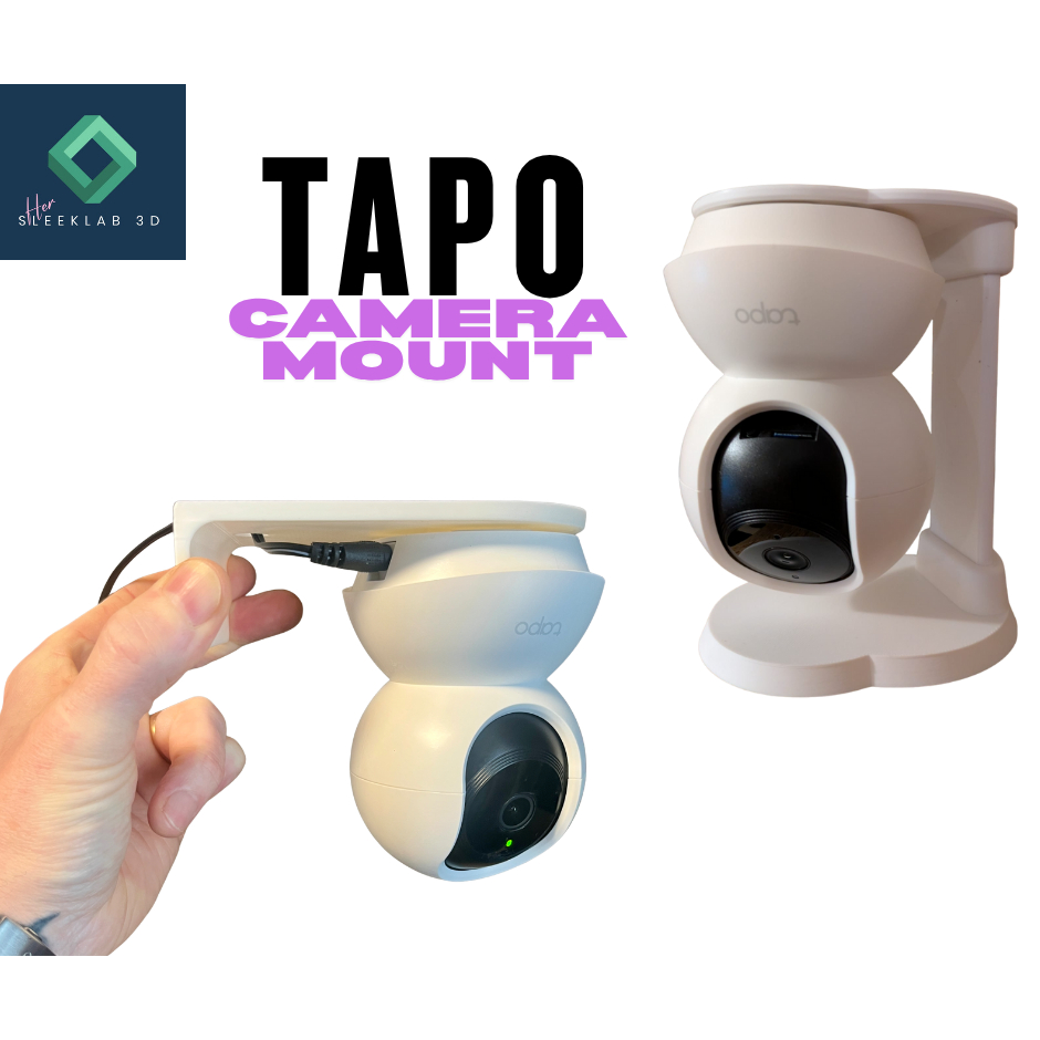 HERSLEEKLAB 3D PRINTED CCTV WALL MOUNT BRACKET for TP Link TAPO C200 ...
