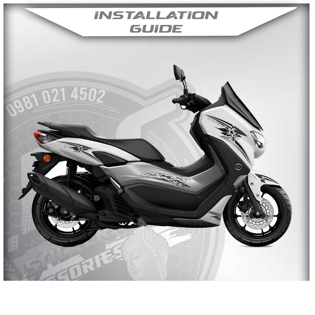 Nmax V2 Star 1 Sticker Decals 2025 | Shopee Philippines