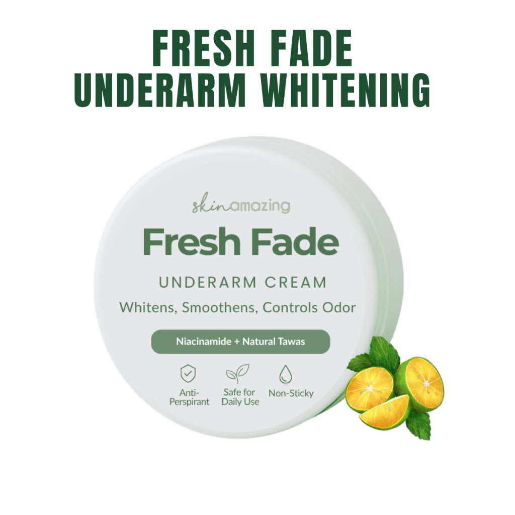 Skin Amazing Fresh Fade Underarm Cream Tawas With Niacinamide Smooth ...