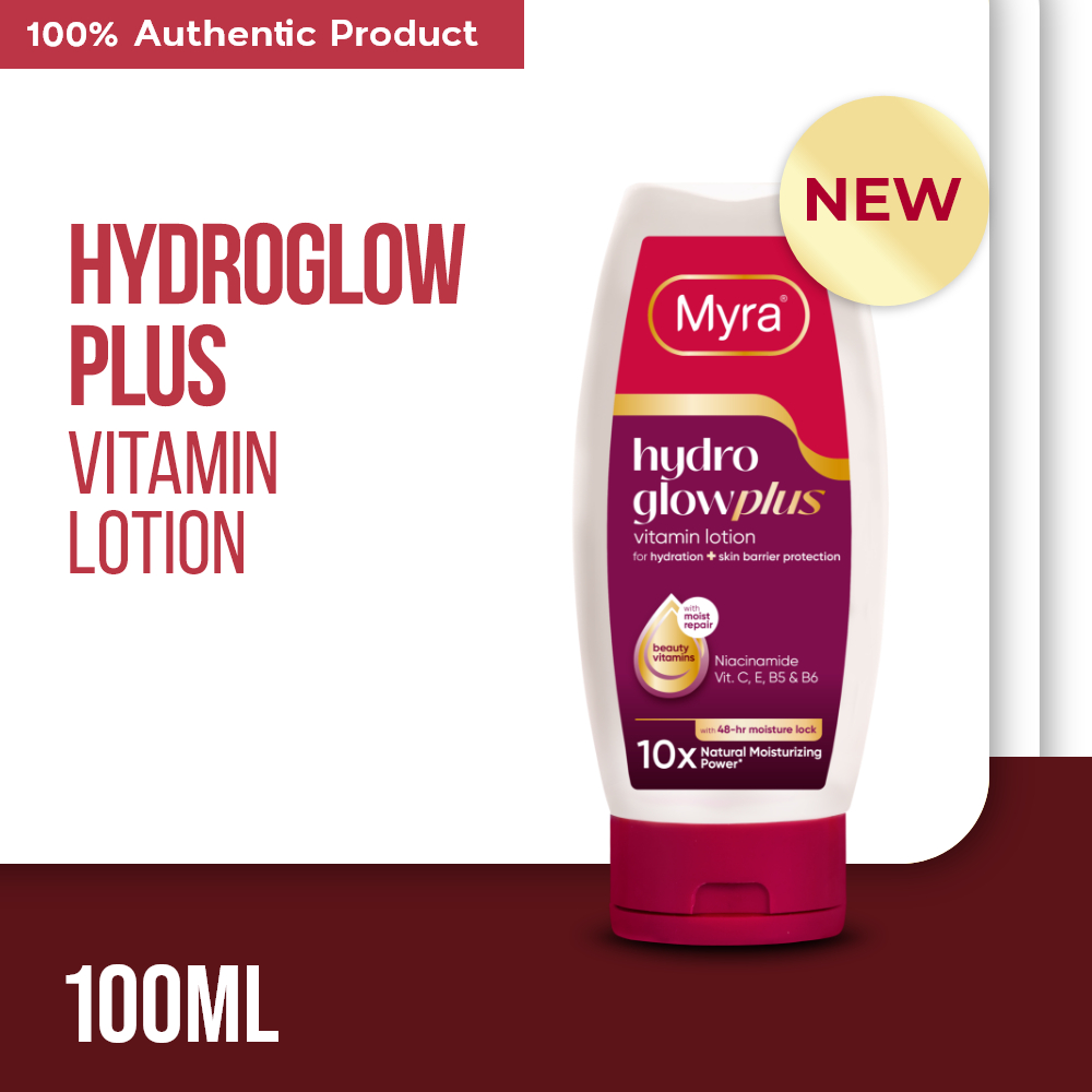New Myra HydroGlow Plus Vitamin Lotion 100ml | Shopee Philippines