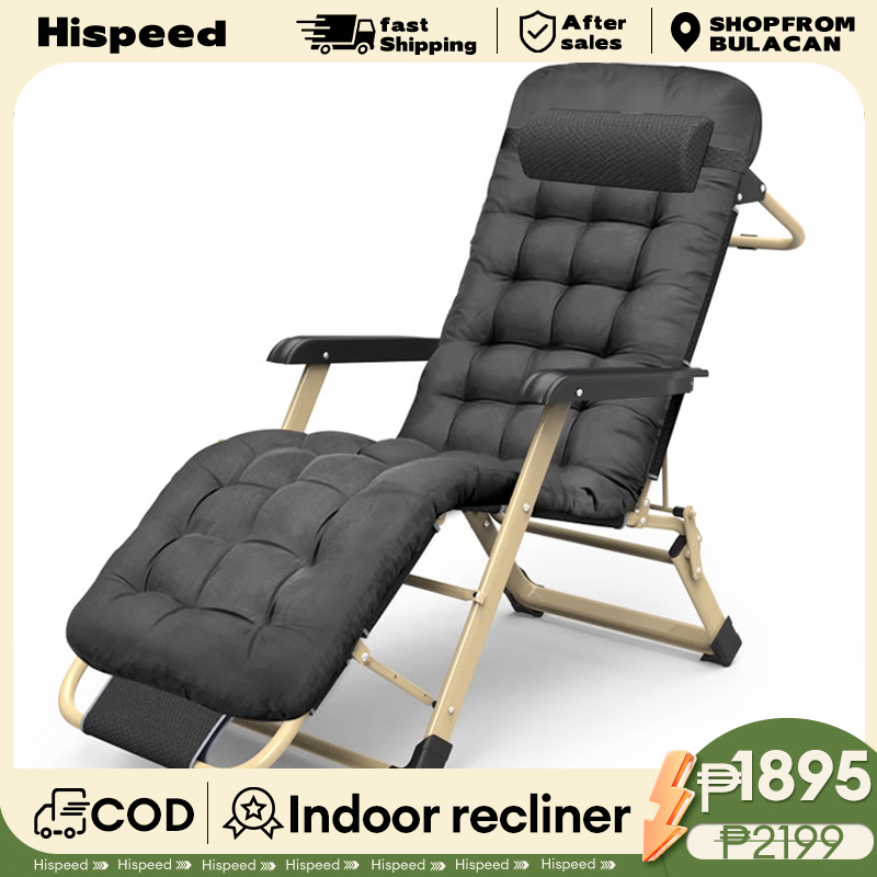 Foldable chair Foldable bed Adjustable Backrest With foam | Shopee ...