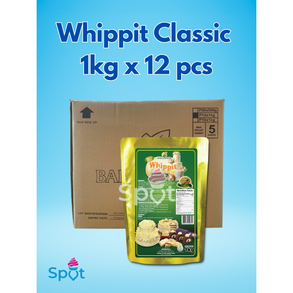 1 BOX Buttercream WhippIt 1kg |February 2026 Expiry | Shopee Philippines