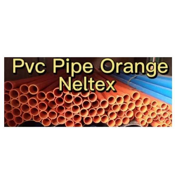 Pvc ORANGE Pipe " 11/2" 50mm Sold per 50cm, 100cm, 150cm | Shopee ...