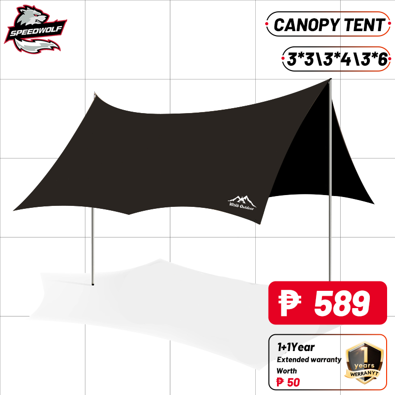 Flysheet Waterproof Groundsheet Camping Tarp Ultralight Weight Shelter ...