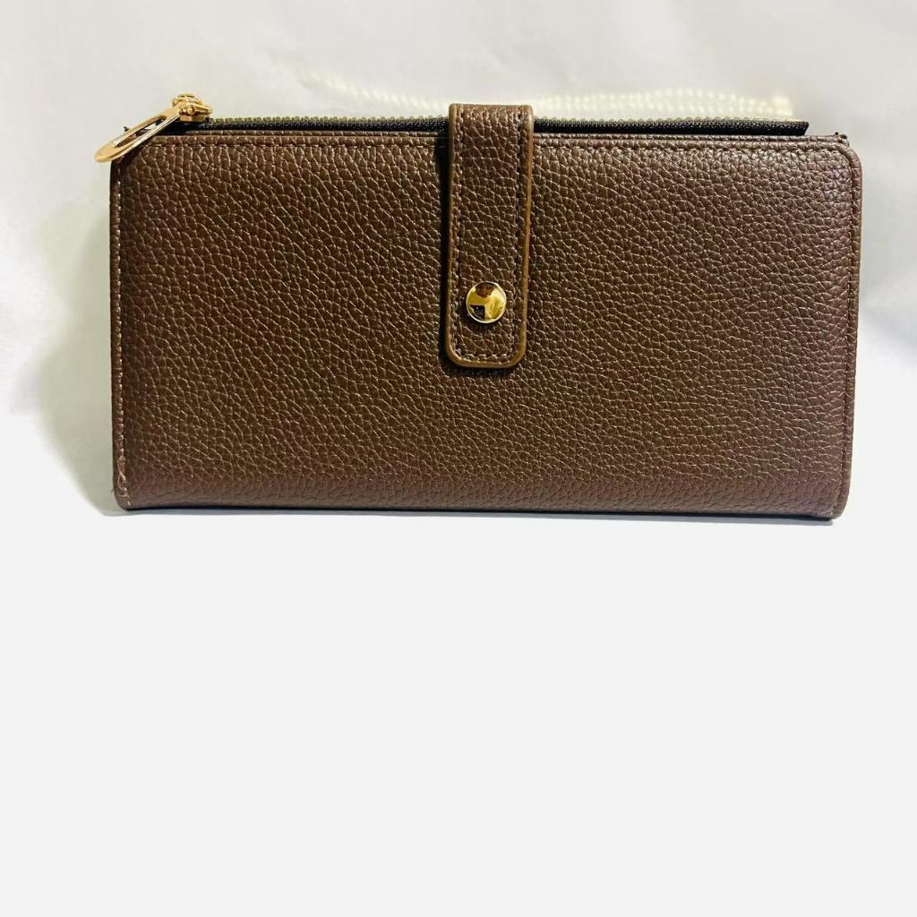 keran fashion folding long wallet large capacity coin purses card ...