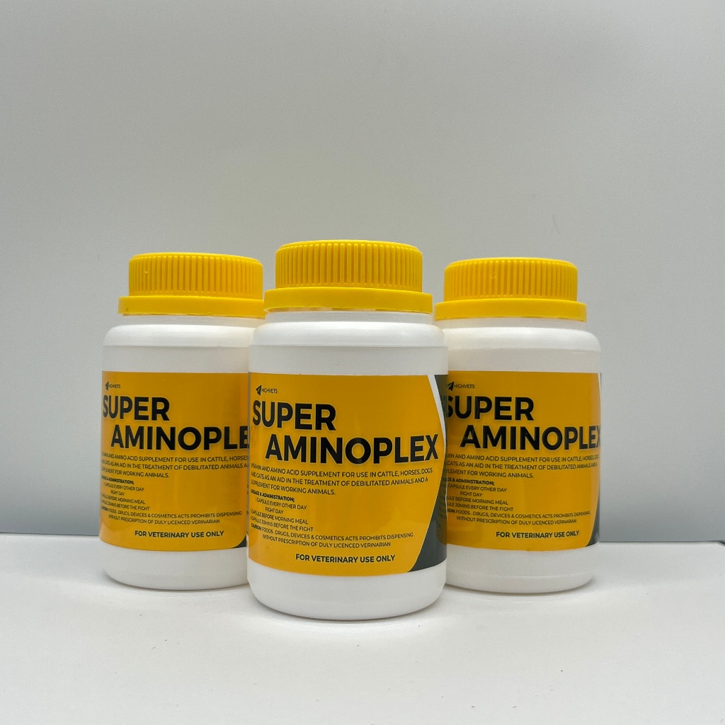 Super Aminoplex Capsules – Gamefowl & Animal Conditioning Support | For ...