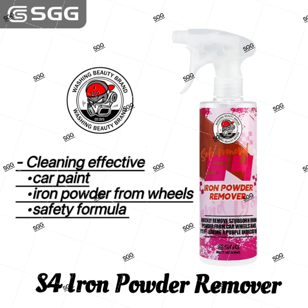 SGG S4 wheel car paint iron decontaminant spray iron powder cleaner ...