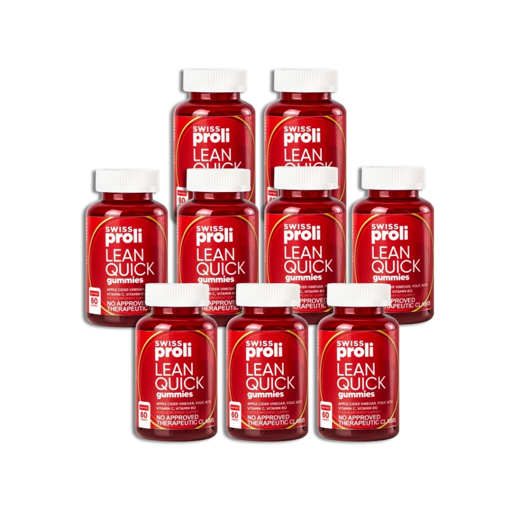 [Bundle of 9] SWISS PROLI LeanQuick Apple Cider Gummies | 540 pcs | Vit ...