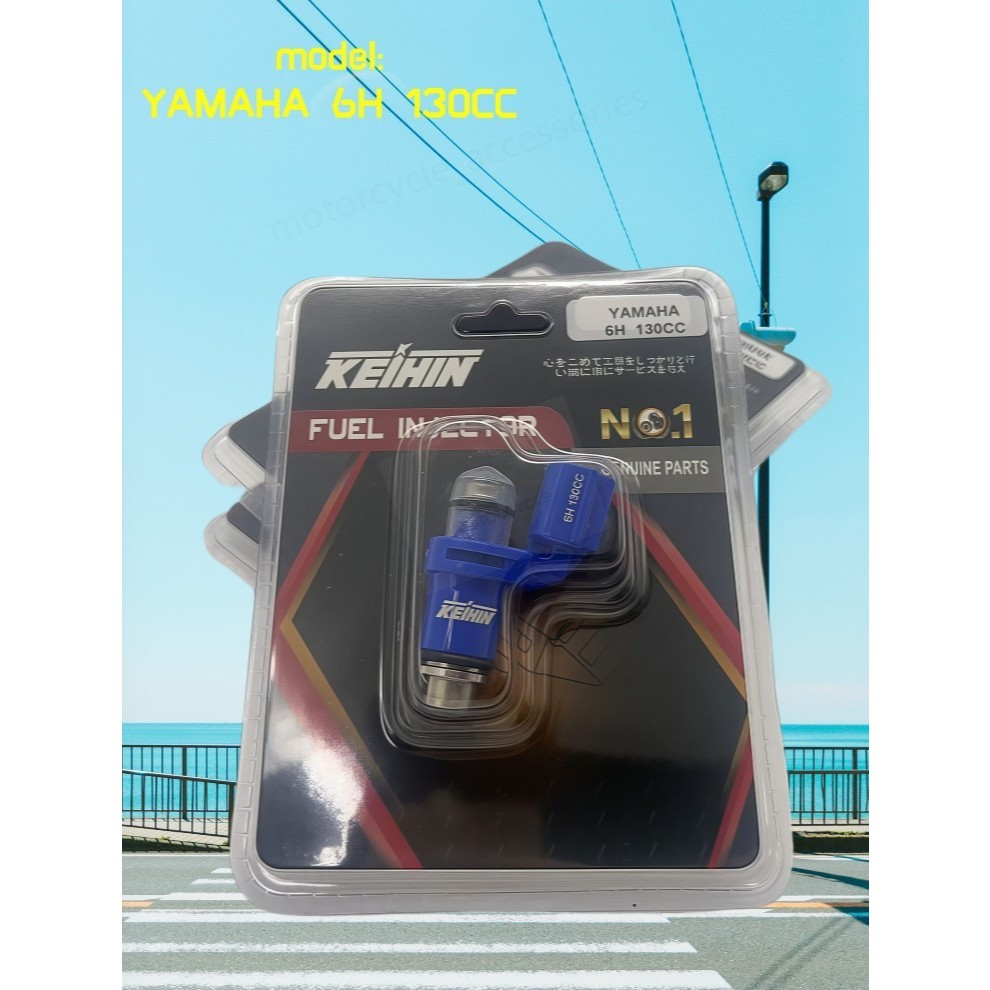 KEIHIN RACING FUEL INJECTOR 6Holes 130CC-140CC Mio 125 M3/Aerox/Nmax ...