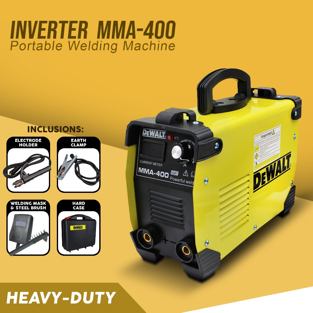 DW MMA -300/350/400 DC ARC Inverter Welding Machine | Shopee Philippines