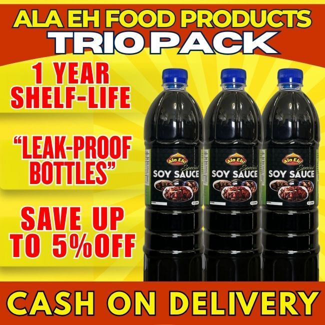 Ala Eh Food Products Special Soy sauce Trio Bundle Liter | Shopee ...