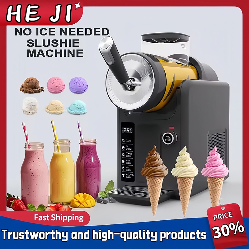 Fully automatic Slushie Maker Serve Snow Melting Machine for Smoothies ...