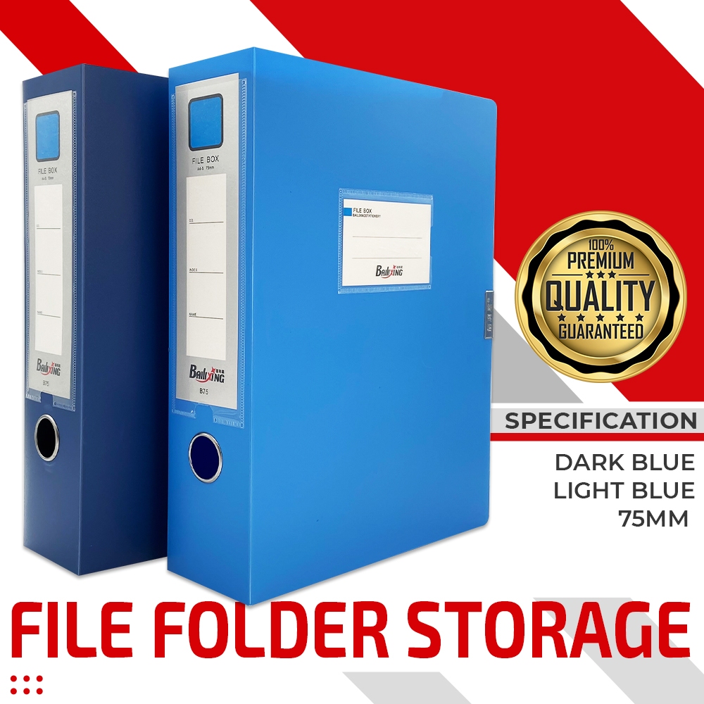 File Folder Box A4 Size Paper Organizer Document Organizer File Paper ...