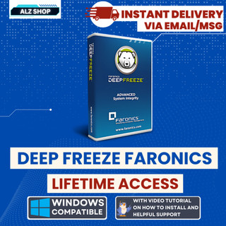 Deep Freeze Lifetime Standard 8.30 With Key [Lifetime] Genuine ALZSHOP ...